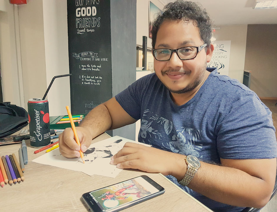 Cédric Sookahet : À la conquête du neuvième art | Le Mauricien