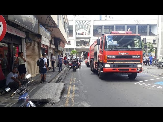 [Vidéo]Port-Louis : incendie à la rue Sir Virgil Naz | Le Mauricien