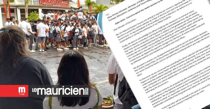 Extension du calendrier scolaire : des étudiants réclament une ...