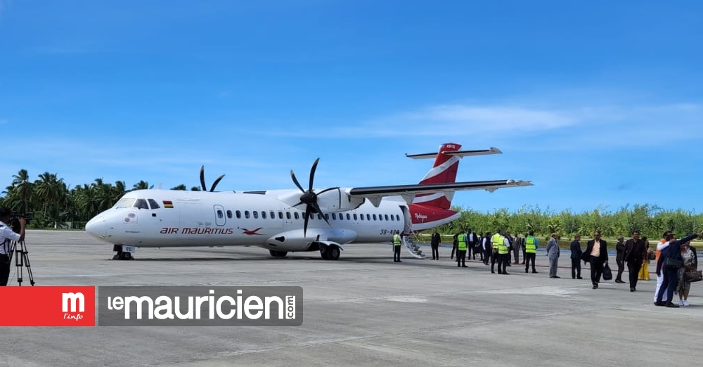 [Vidéo] Inauguration de la Piste d’atterrissage d’Agalega et de la ...