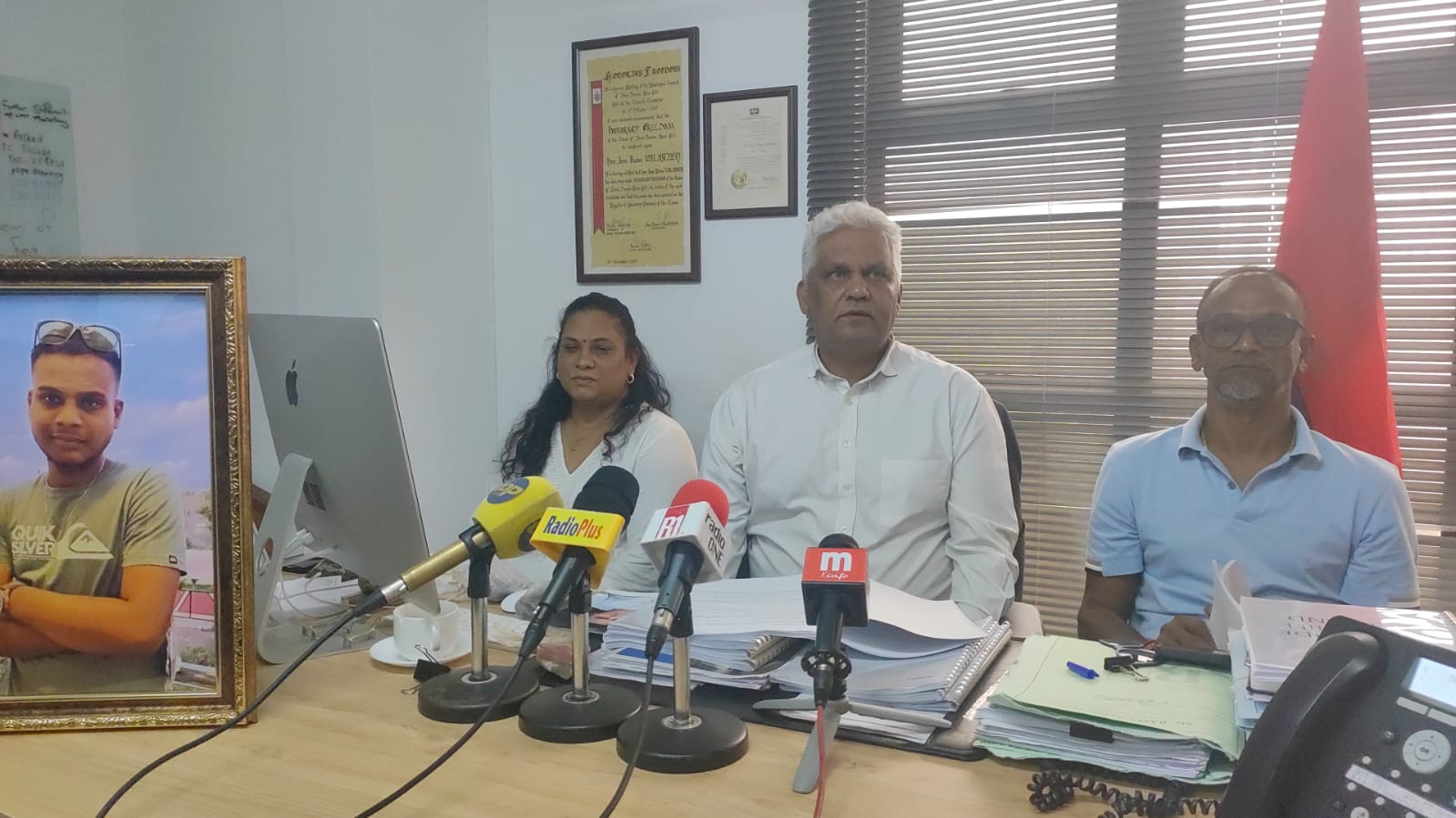 [Vidéo] Mort de Sahill Persand : Conférence de presse de Rama Valayden ...